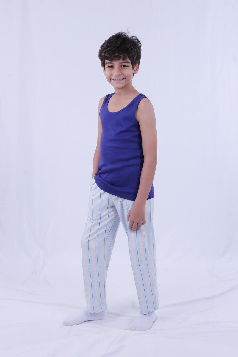 BOY TANK TOP ,BLUE DEBHS – Jil Egypt